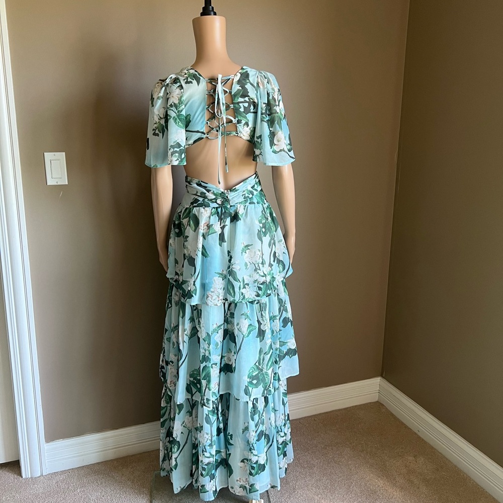 Beautiful Patbo Inspired Floral Dress - Gem